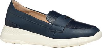 Geox Damen D ALLENIEE A Moccasin, Navy, 39 EU