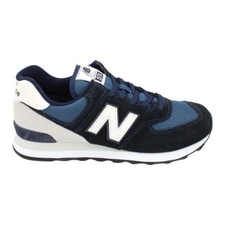 New Balance Homme, Chaussures, Noir, Taille: 41 1/2 EU Chaussures en Daim Lacets Semelle en Caoutchouc