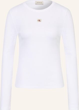 Calvin Klein Jeans Longsleeve weiss