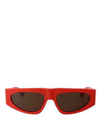 Bottega Veneta Lunettes De Soleil - Orange
