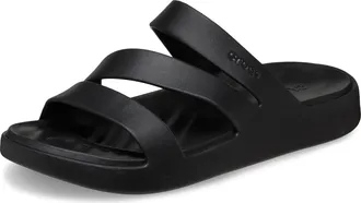Crocs Herren Getaway Strappy Sandalen, Black, 41/42 EU
