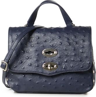 Zanellato Femme, Sacs, Bleu, Taille: ONE Size Postina Small Bag