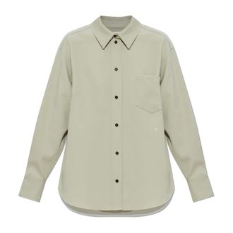 Victoria Beckham Pocket Shirt - - Blouses & Shirts - Damen - Gr&uuml;n - M