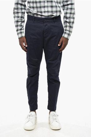 Dsquared2 Stretch Cotton SEXY CHINO FIT Pants with Silver-Tone Logo size 56