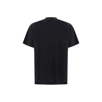 Moschino Mens Black Cotton T-Shirt