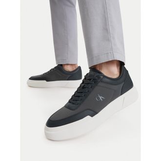 Calvin Klein Sneakers Calvin Klein Chunky Cups Laceup Oxf Mix Mat HM0HM02326 Dunkelblau
