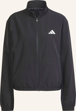 adidas Train Essentials 3-Streifen Woven Warm-Up Jacke schwarz