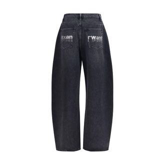 Alexander Wang Womens Black Cotton Jeans Denim Clothing