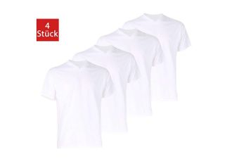 G&ouml;tzburg T-Shirt mit V-Ausschnitt, kurzarm, Premium-Qualit&auml;t im 4er Pack