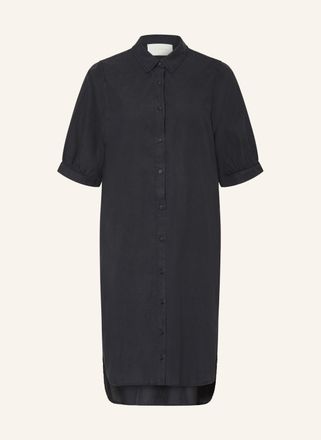 Juvia Hemdblusenkleid Olea blau