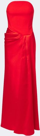 Solace London Robe longue Seri en cr&ecirc;pe