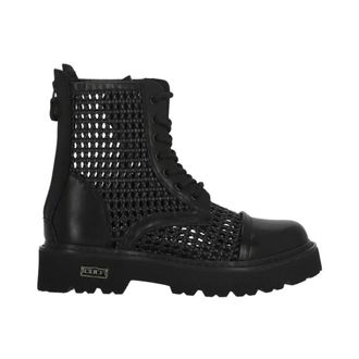 Cult Femme, Chaussures, Noir, Taille: 37 EU Lace-up Bottes