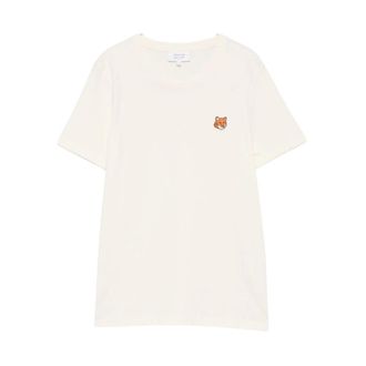 Maison Kitsun&eacute; T-Shirts - - Tops - Damen - Beige - S