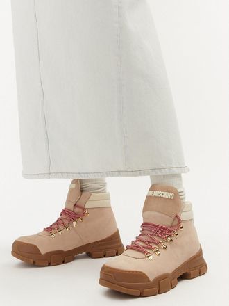 Love Moschino Schn&uuml;rstiefeletten LOVE MOSCHINO JA15494G0LIP0120 &Eacute;cru