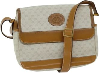 Gucci Pre-owned Cuir sacs-gucci - Femme - Pre-owned - Beige - Taille: ONE Size