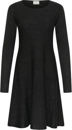 Kaffe Robe en maille - Femme - Robes - Gris - Taille: 38 FR