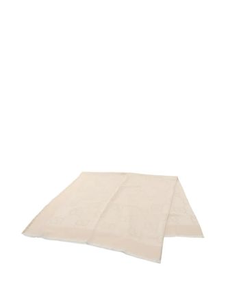 Gucci foulard en soie &agrave; motif GG - Tons neutres