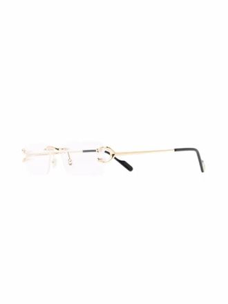 Cartier CT0344O Gold-Tone Metal Sunglasses - Gold