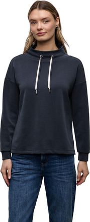 Street One Shirt in Unifarbe Shadowed Navy 36