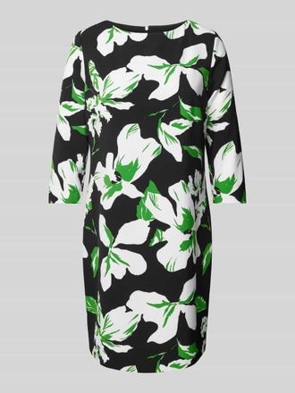 Comma Minikleid mit Rundhalsausschnitt