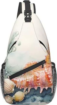 Generic A Bunch Of Seashells Sac &agrave; bandouli&egrave;re de voyage pour homme Sac &agrave; dos de randonn&eacute;e