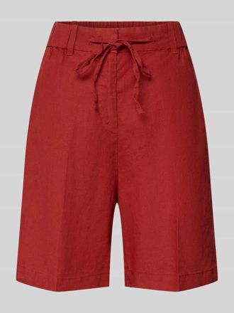 Marc O'Polo Wide Fit Shorts aus reinem Leinen mit Tunnelzug