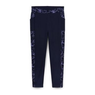 Fiorella Rubino Lenzing Ecovero Viskose Leggings - - Trousers - Damen - Blau - XS