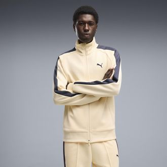 Puma Veste de surv&ecirc;tement T7 ALWAYS ON Homme, V&ecirc;tements, Jaune, XXL