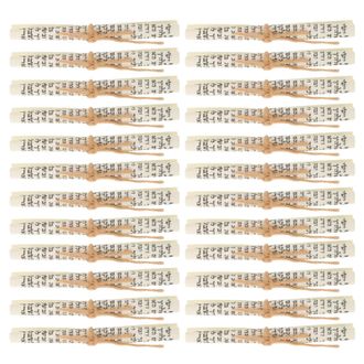 Pretyzoom 24 Teiliges Rollen Set F&uuml;r J&uuml;dische Feiertage Wie Chanukka, Israel, Heimdekoration, Koschere Schriftrolle F&uuml;r T&uuml;rst&auml;nder, J&uuml;dische Geschenke, Tora Rol