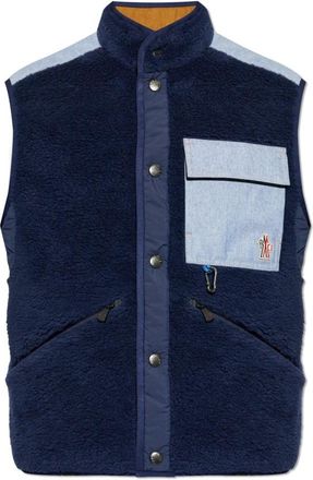 Moncler Homme, Vestes, Bleu, Taille: L Day-Namic Vest