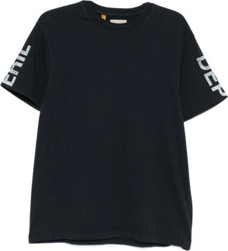 Gallery Dept. Homme, Tops, Noir, Taille: L Top038 T-Shirt &agrave; Manches Courtes