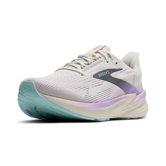 Brooks Damen Revel 8 Sneaker, Coconut/Purple Rose/Clearwater, 36.5 EU