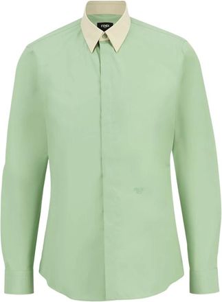 Fendi Herren, Shirts, Gr&uuml;n, XLGr&ouml;&szlig;e