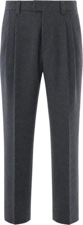 Paolo Pecora Pantalon de costume - Homme - Pantalons - Gris - Taille: L