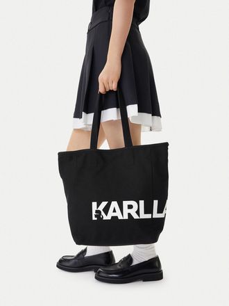 Karl Lagerfeld Handtasche KARL LAGERFELD B1W50050 Schwarz