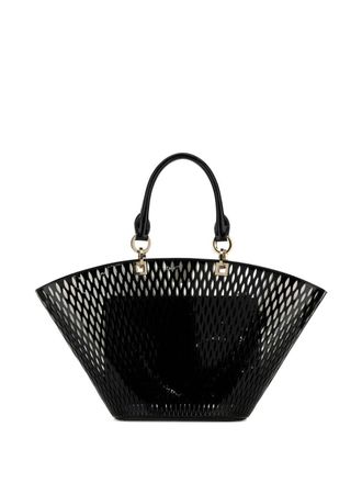 Tom Ford Womens Tote Panier Medium Black Calfskin Handbags Hand Bags