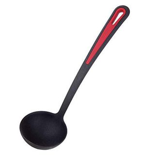 Westmark Louche: Cuill&egrave;re &agrave; Soupe, r&eacute;sistant &agrave; la chaleur jusqu&agrave; 270 &deg;C, PPA, Longueur : 31,5 cm, Gallant Plus, Noir/rouge, 29562275