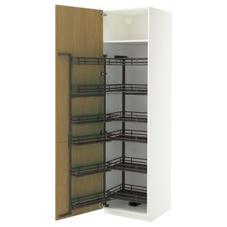 IKEA METOD Hochschrank mit Auszugschrank