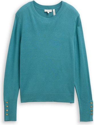 Tom Tailor Strickpullover Pullover & Strickjacken Strickpullover mit Knopf-Details