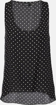 Wardrobe.NYC Top aus Seide