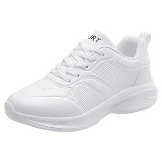 Generic Baskets Compens&eacute;es Femme Pas Cher sans La&ccedil;Age L&eacute;g&egrave;res Et Respirantes Sneakers Facile Enfiler Plat Marche Sport Antid&eacute;Rapantes Jogging Chaussures Basse