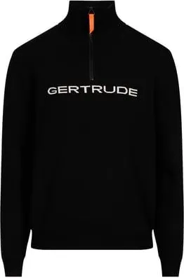 Gertrude Pull col montant zipp&eacute; &agrave; inscription