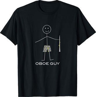 Whyitsme Design Lustige Herren Oboe, Junge Musiker Geschenke T-Shirt