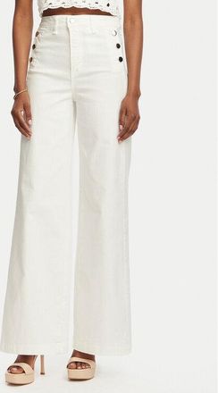 Rinascimento Rinascimento Jeans CFC0127565003 Wei&szlig; Wide Leg