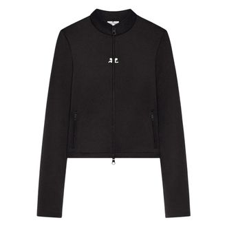Courr&egrave;ges Zip-throughs - - Sweatshirts & Hoodies - Damen - Schwarzk - S