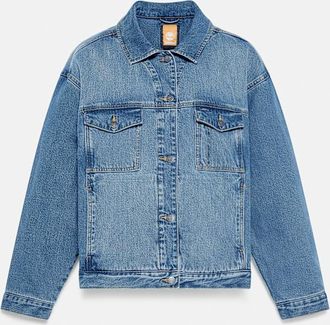 Timberland Isolierte Archive Jeansjacke f&uuml;r Damen in Blau, Damen, Blau, Gr&ouml;&szlig;e