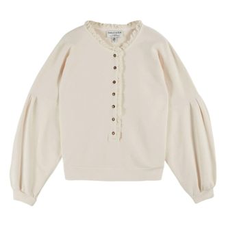 Emile Et Ida Sweat Broderie Anglaise Coton Bio Emile et Ida