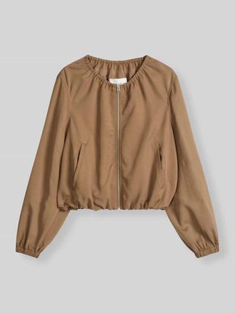 Marc O'Polo Loose Fit Jacke aus Lyocell-Leinen-Mix