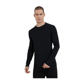 Icebreaker 200 Oasis Long Sleeve Crew - - Sport - Herren - Schwarzk - L