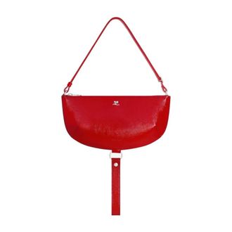 Courr&egrave;ges Sac Eclipse - Femme - Sacs - Rouge - Taille: ONE Size